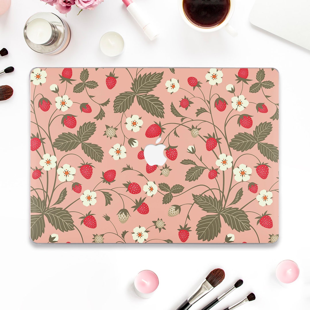 Strawberries MacBook Case Cute MacBook Pro 13 Inch Air 13 15 M2 M3 2024 ...