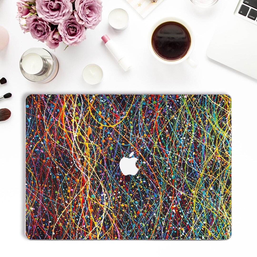 Paint MacBook Case Rainbow MacBook Pro 13 16 15 Inch Air 13 Art MacBook ...