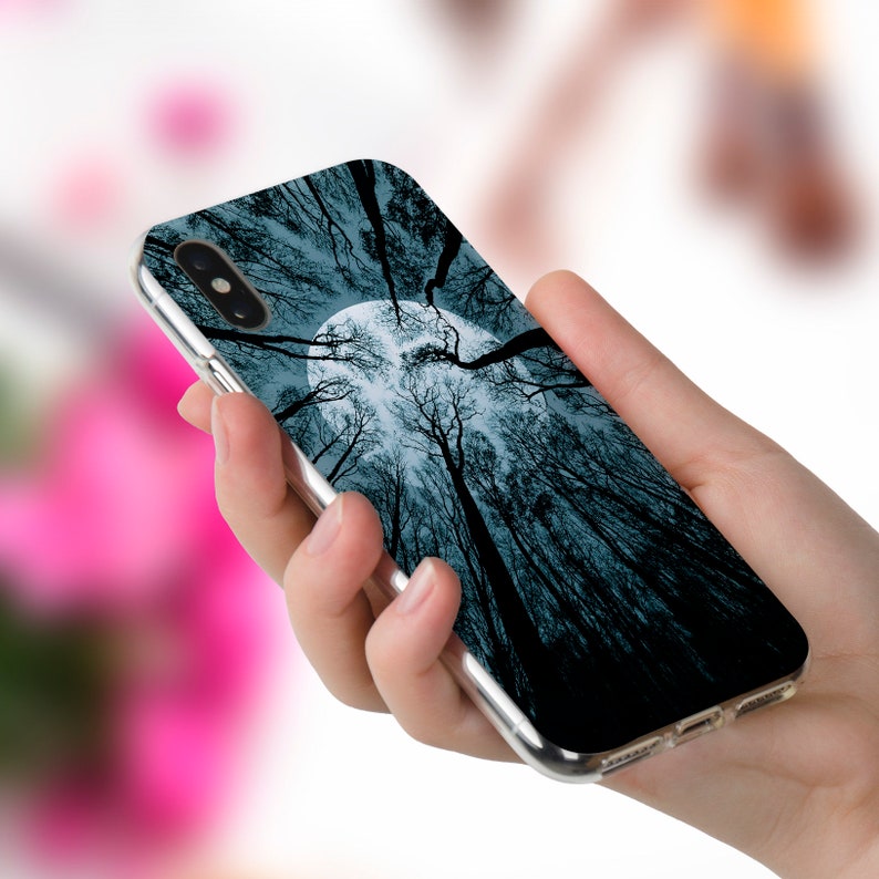 Moon Iphone Case for Iphone 11 Pro Max XR X XS Trees Iphone 8 - Etsy