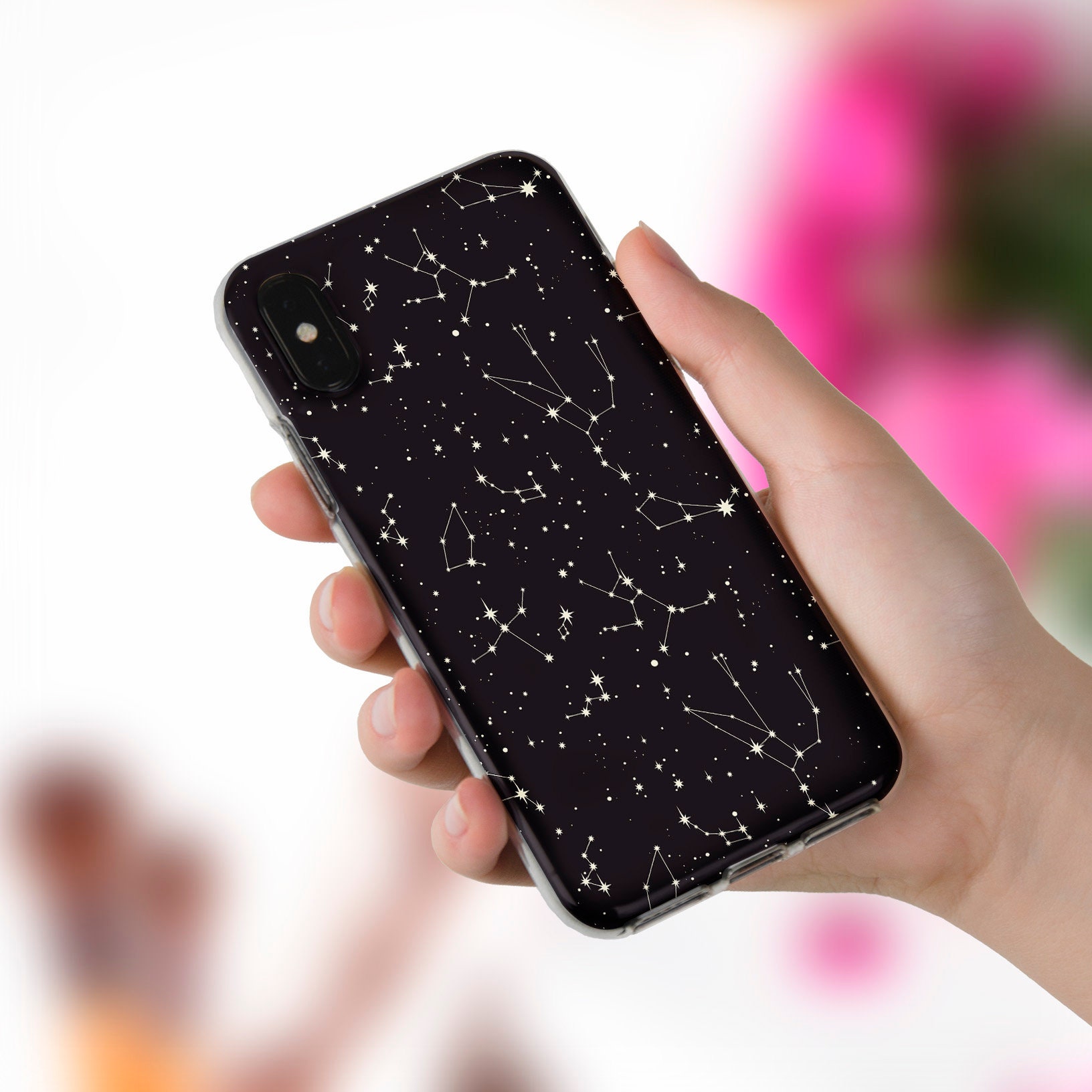 Stars Iphone Case 11 Pro XR XS Black Night Case for Iphone 8 | Etsy