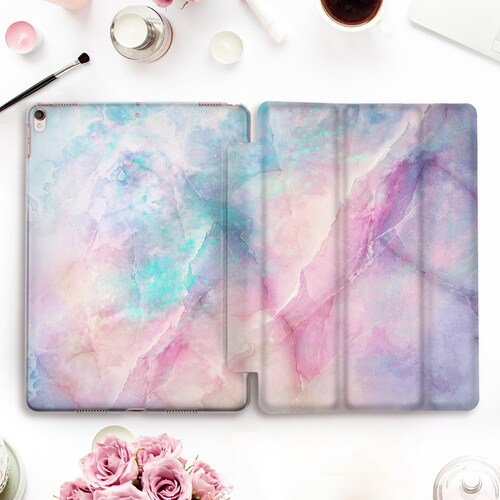 Marble Ipad Case Girls Pink Ipad 9.7 10.2 7th Cute Girly Ipad | Etsy