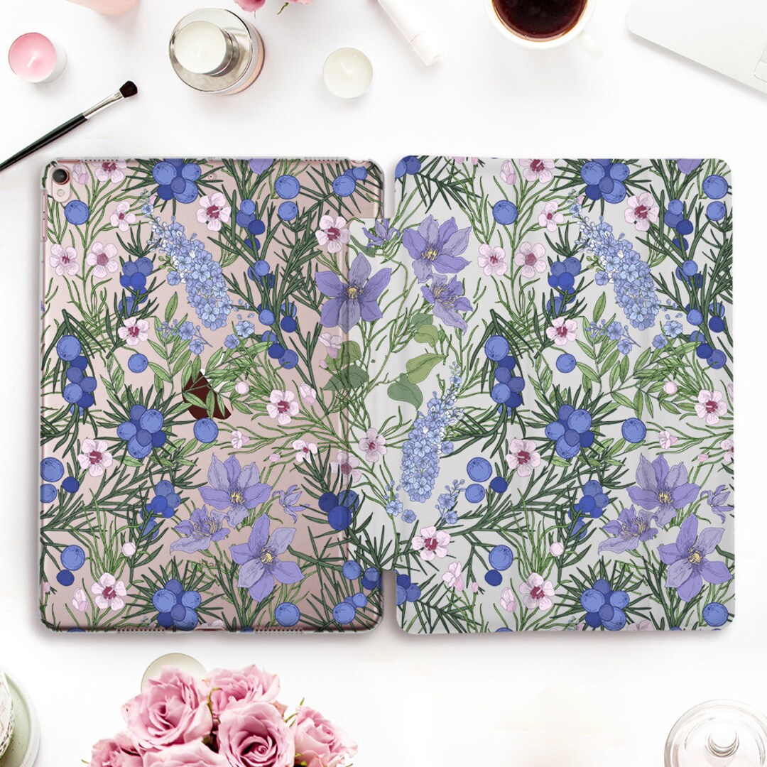 Flowers iPad Case Girl iPad Pro 11 12.9 10.5 Cute iPad 9.7 6th 10.2 7th ...