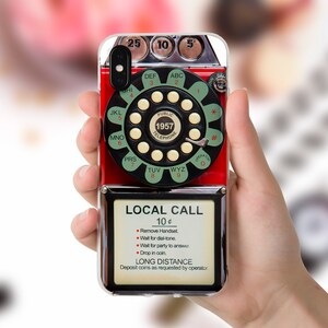 Vintage iPhone Case for iPhone 11 Pro Max XR X XS Retro iPhone 8 Plus 7 ...