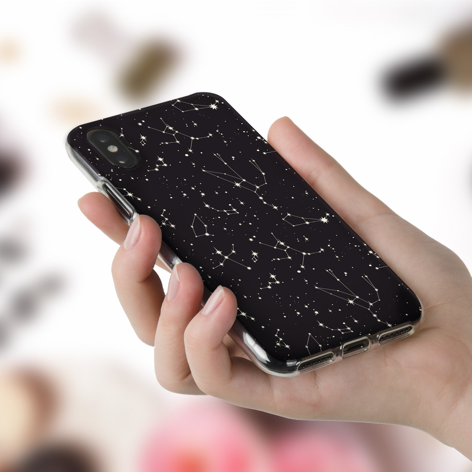 Stars Iphone Case 11 Pro XR XS Black Night Case for Iphone 8 | Etsy