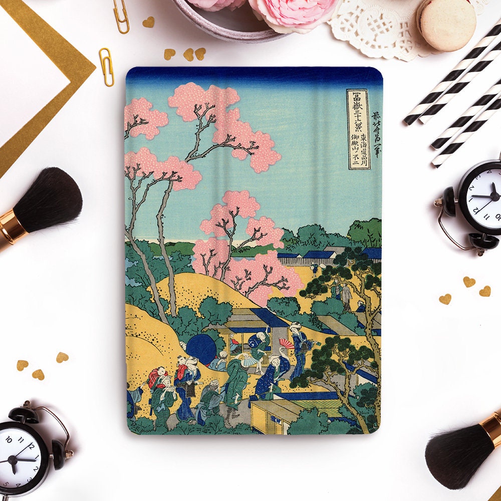 Japanese Ipad Case Vintage Ipad Pro 11 12.9 10.5 Art Ipad 9.7 - Etsy