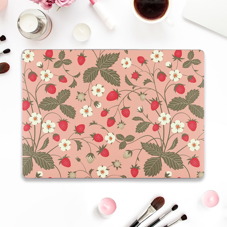 Strawberries MacBook Case Cute MacBook Pro 13 Inch Air 13 15 M2 M3 2024 ...