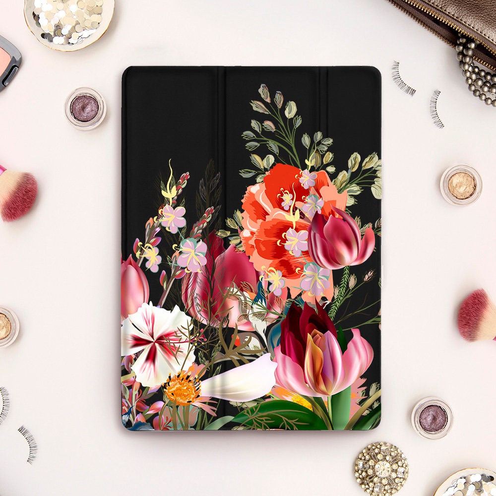 Flower Ipad Case for Ipad Pro 11 12.9 3rd 10.5 Floral Ipad | Etsy