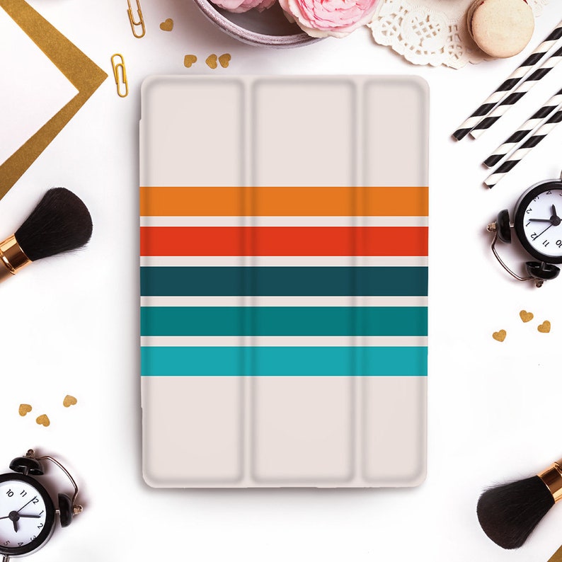 Stripes Ipad Case Vintage Ipad Pro 11 12.9 2020 10.5 Retro | Etsy