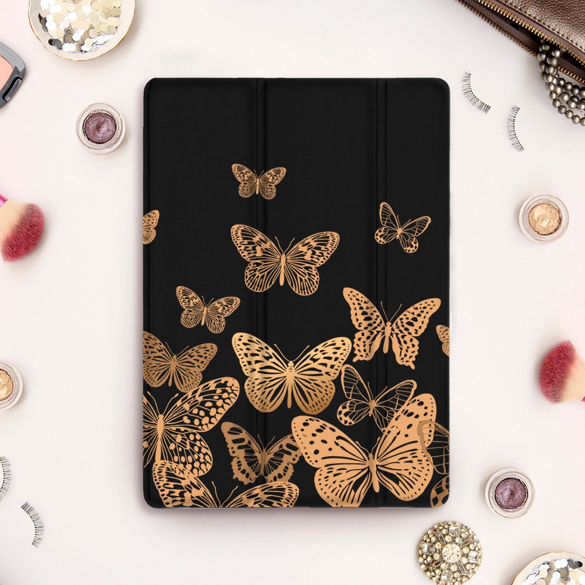 Butterfly iPad Case for iPad Pro 11 12.9 10.5 Cute iPad 10.2 7th 9.7 ...