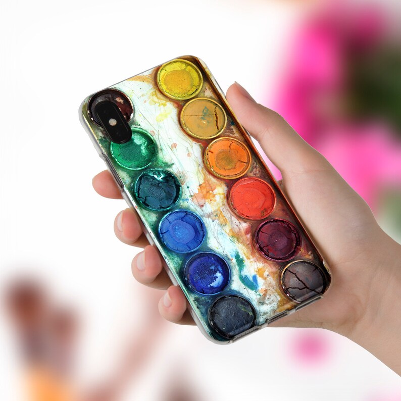 Paint Iphone Case for Iphone 11 Pro Max XR X XS Art Iphone 8 - Etsy