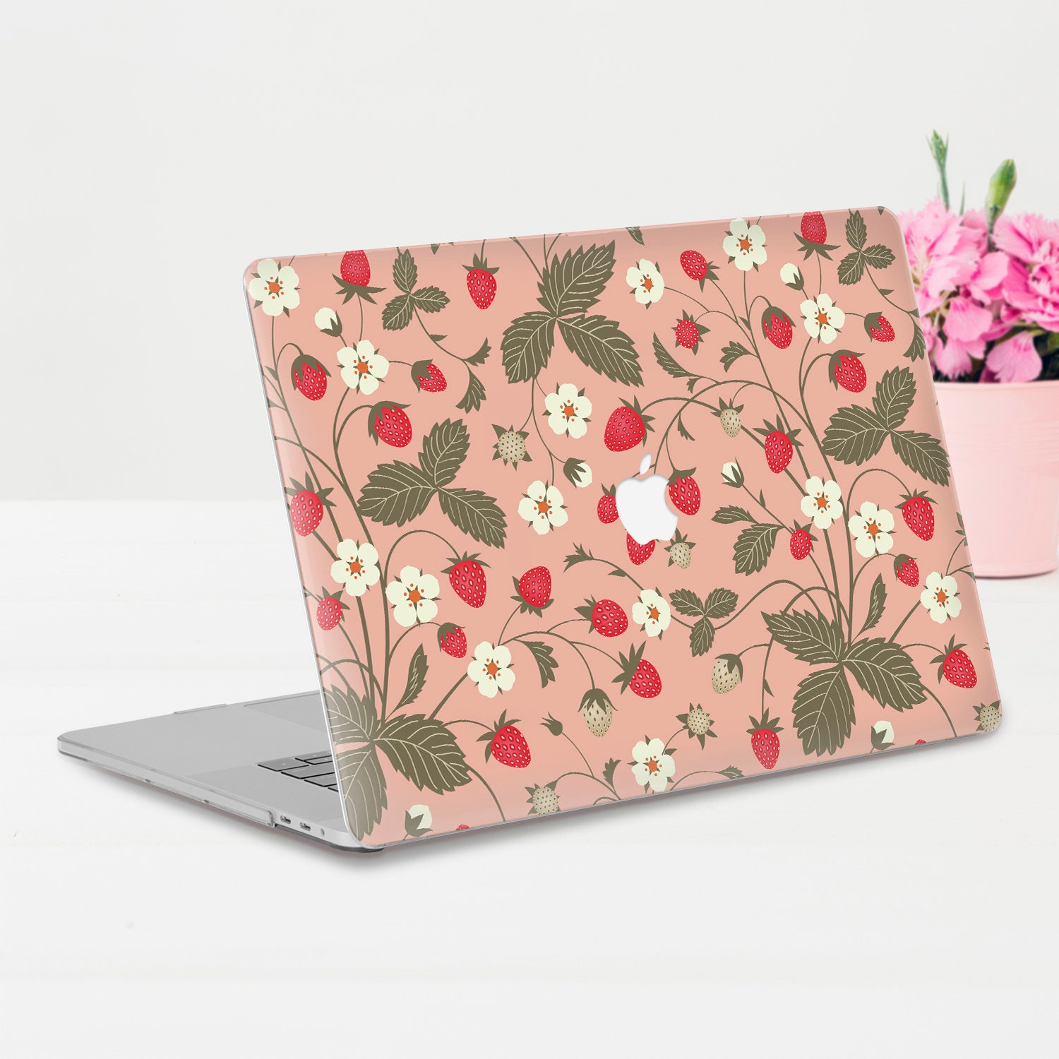 Strawberries MacBook Case Cute MacBook Pro 13 Inch Air 13 15 M2 M3 2024 ...