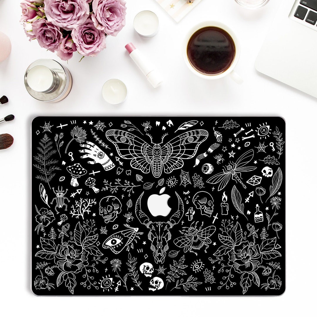 Goth MacBook Case Skulls MacBook Pro 14 13 16 Air 13 M1 12 15 Inch ...
