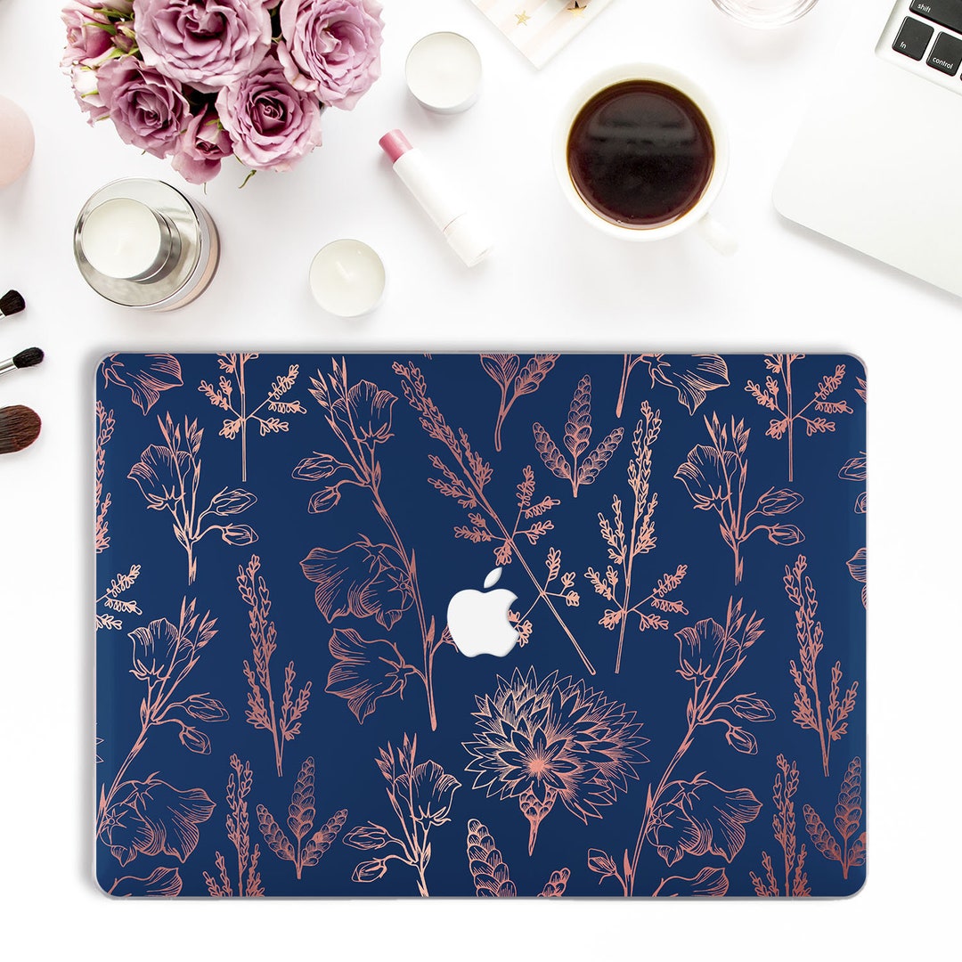 Floral MacBook Case Flowers MacBook Pro 13 16 15 Inch 2019 Air 13 ...