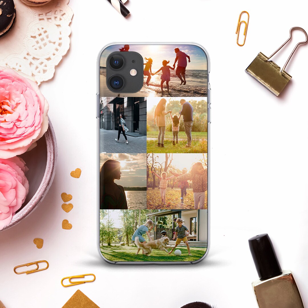 Photo Collage iPhone Case for iPhone 13 12 11 XR Custom Case Galaxy S22 ...