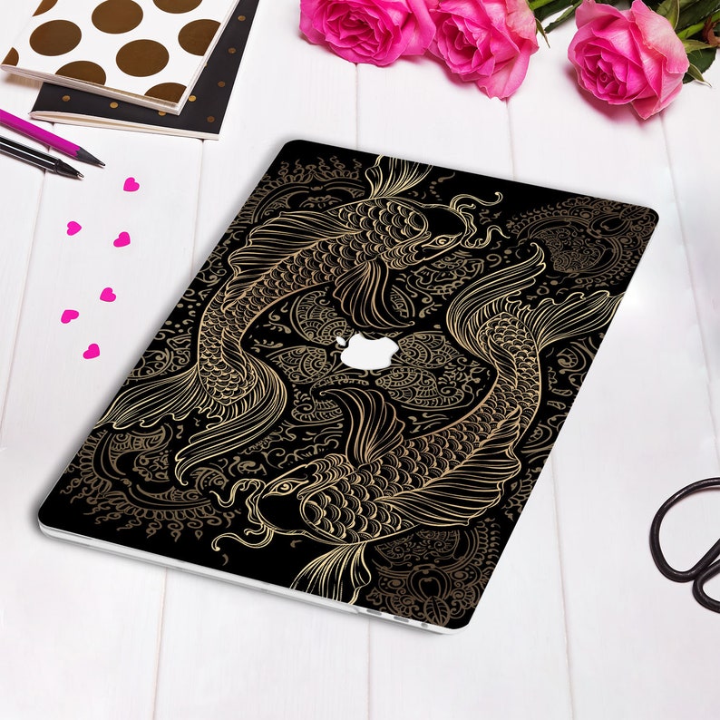 Koi Fish Macbook Case Japanese Macbook Pro 13 16 15 Inch Air - Etsy