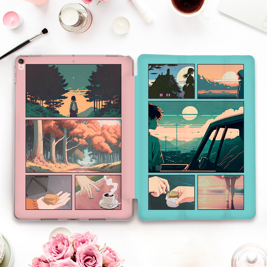 Anime iPad Case Japanese iPad 10th Gen 9th Air 5 4 Pro 12.9 11 iPad 10. ...