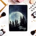 Moon iPad Case for iPad Pro 11 12.9 10.5 Name iPad 10.2 7th - Etsy