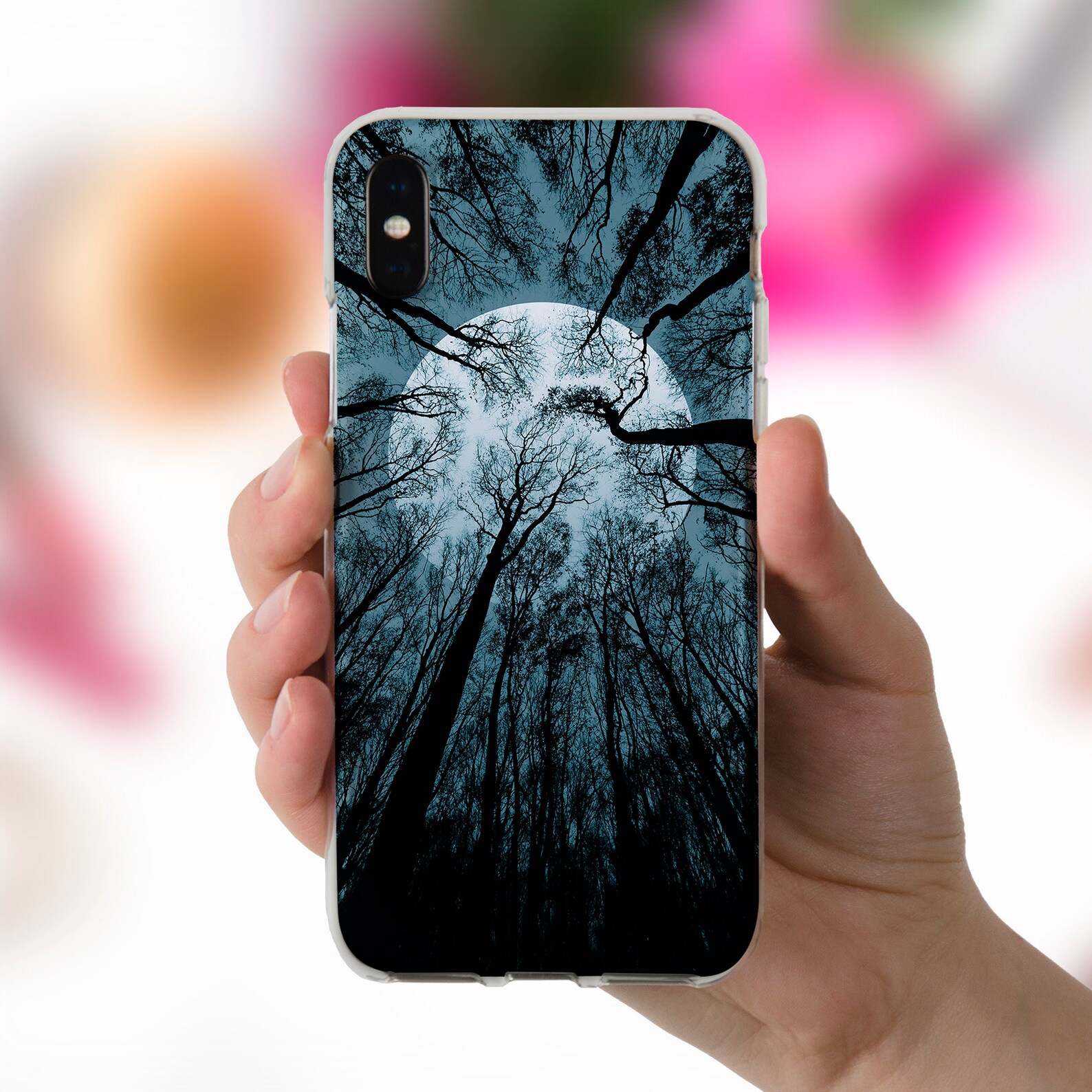 Moon Iphone Case for Iphone 11 Pro Max XR X XS Trees Iphone 8 - Etsy
