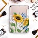 Sunflowers iPad Case Girl iPad Pro 11 12.9 10.5 Cute iPad 9.7 10.2 Inch ...