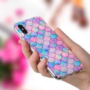 Mermaid Iphone Case 11 Pro XR XS Girl Case for Iphone 8 7 - Etsy