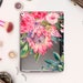 Flowers iPad Case for iPad Pro 11 12.9 3rd 10.5 Floral iPad 10.2 7th 9. ...