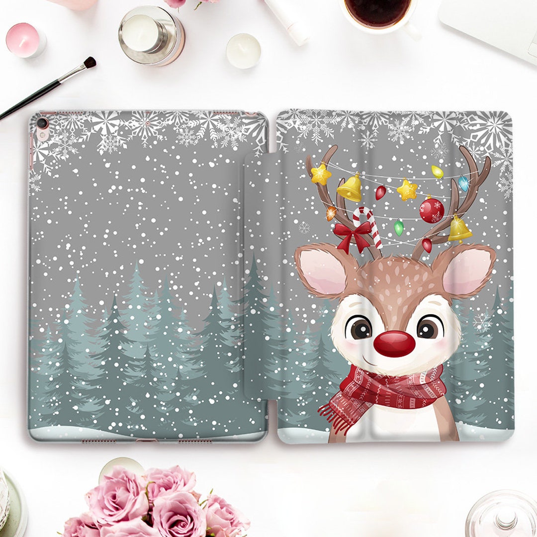 Christmas iPad Case Cute iPad Pro 11 12.9 10.5 Girly iPad 9.7 10.2 Air ...