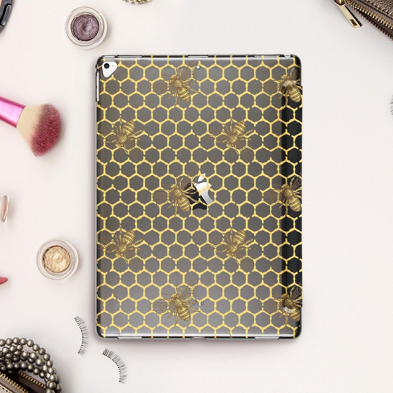 Bee iPad Case Girls iPad Pro 11 12.9 10.5 Cute iPad 9.7 6th 10.2 7th ...
