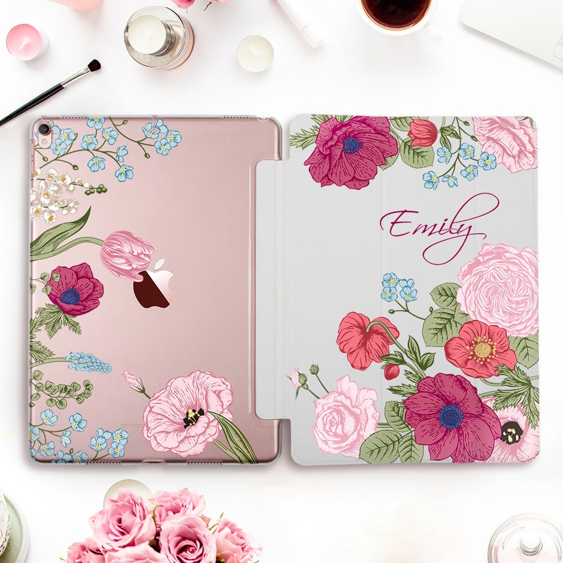 Name iPad case for iPad Pro 11 12.9 10.5 for Girl iPad 10.2 | Etsy