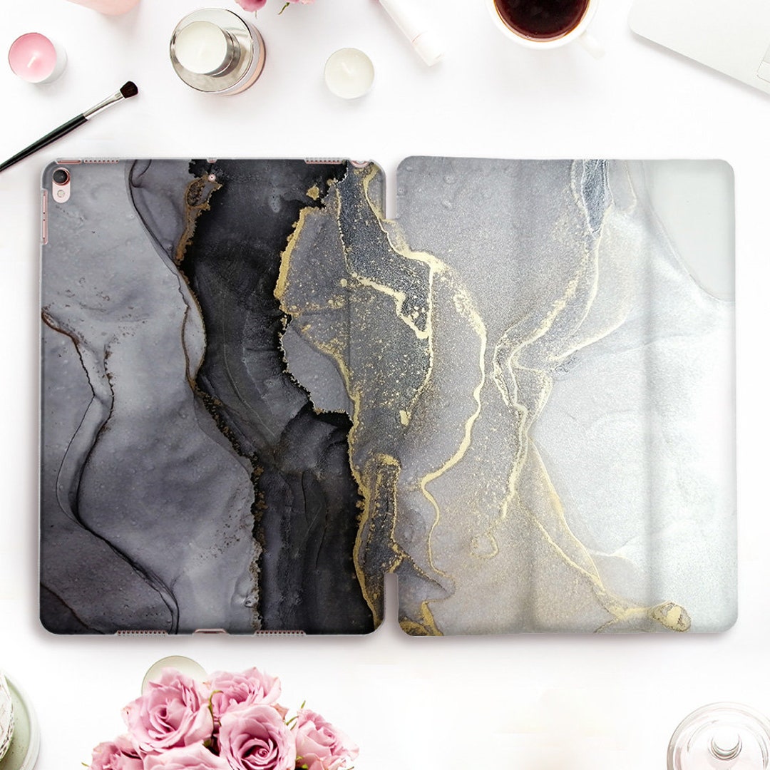 Marble iPad Case Girls iPad Pro 11 12.9 10.5 Aesthetic iPad 9.7 6th 10. ...