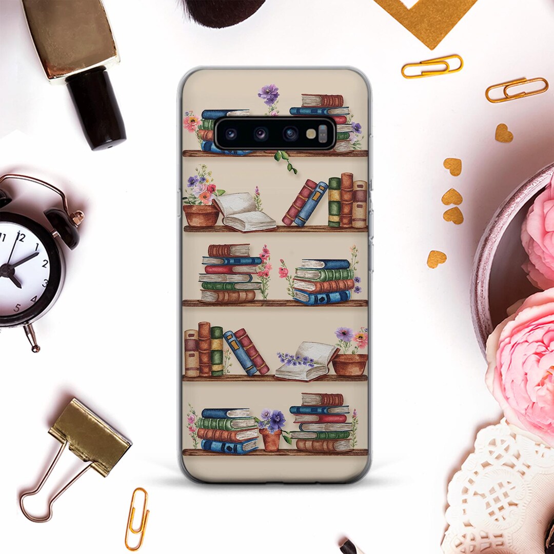 Books Phone Case for Samsung Galaxy S24 Ultra Cute Galaxy S23 S22 Pixel ...
