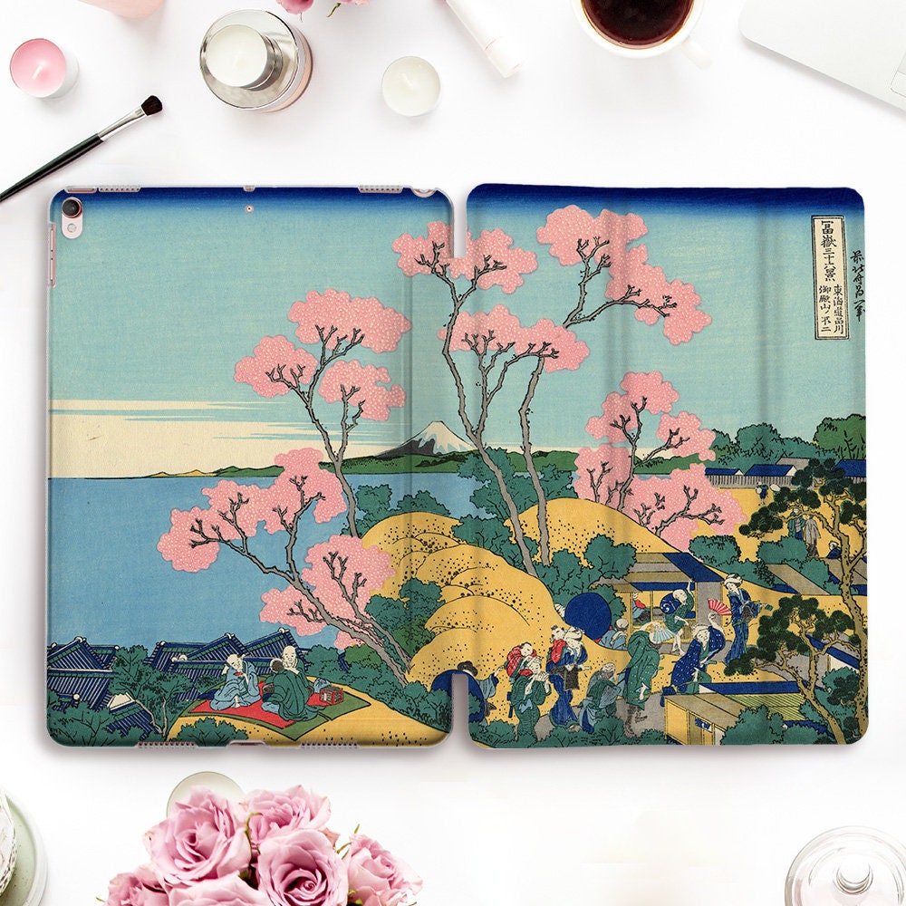 Japanese Ipad Case Vintage Ipad Pro 11 12.9 10.5 Art Ipad 9.7 - Etsy