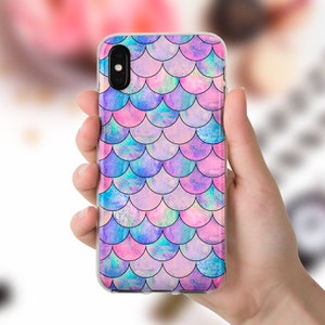 Mermaid Iphone Case 11 Pro XR XS Girl Case for Iphone 8 7 - Etsy