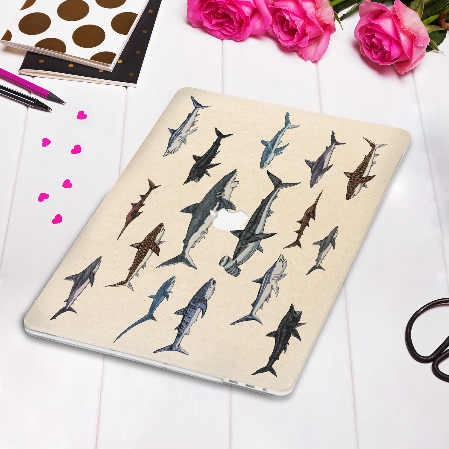 Sharks MacBook Case Nature MacBook Pro 13 Inch Air 13 15 M2 M3 Pro 14 ...