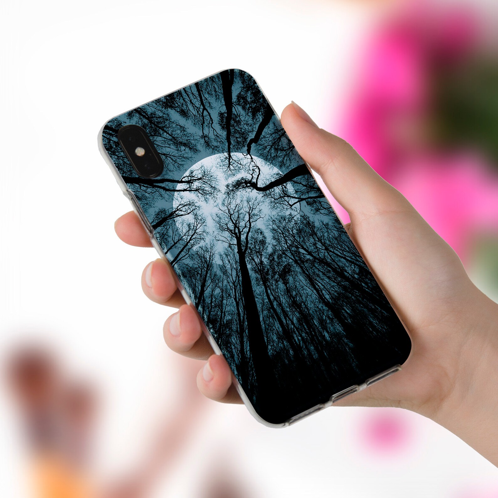 Moon Iphone Case for Iphone 11 Pro Max XR X XS Trees Iphone 8 - Etsy