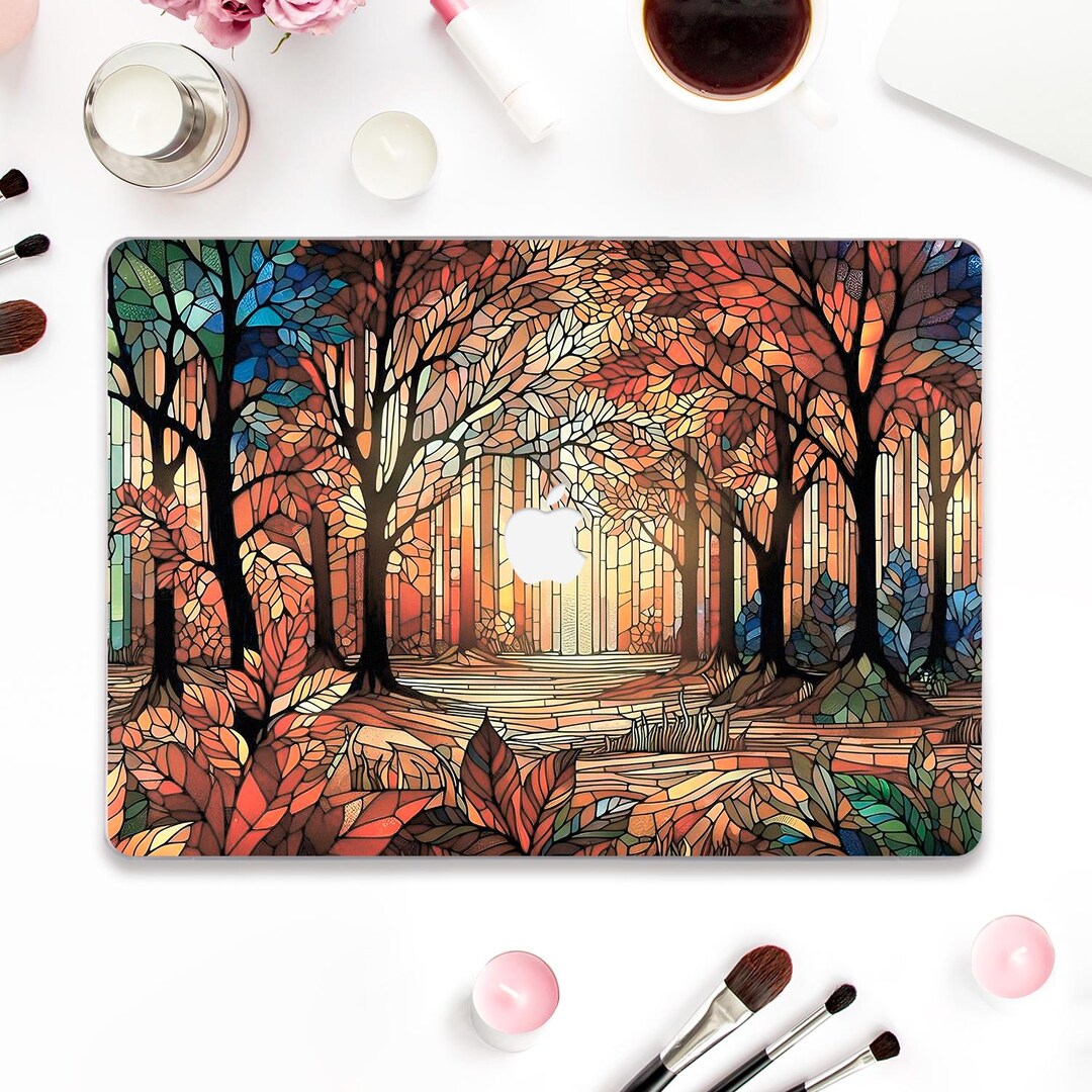 Nature MacBook Case Stained Glass MacBook Air 13 15 Inch MacBook Pro 13 ...