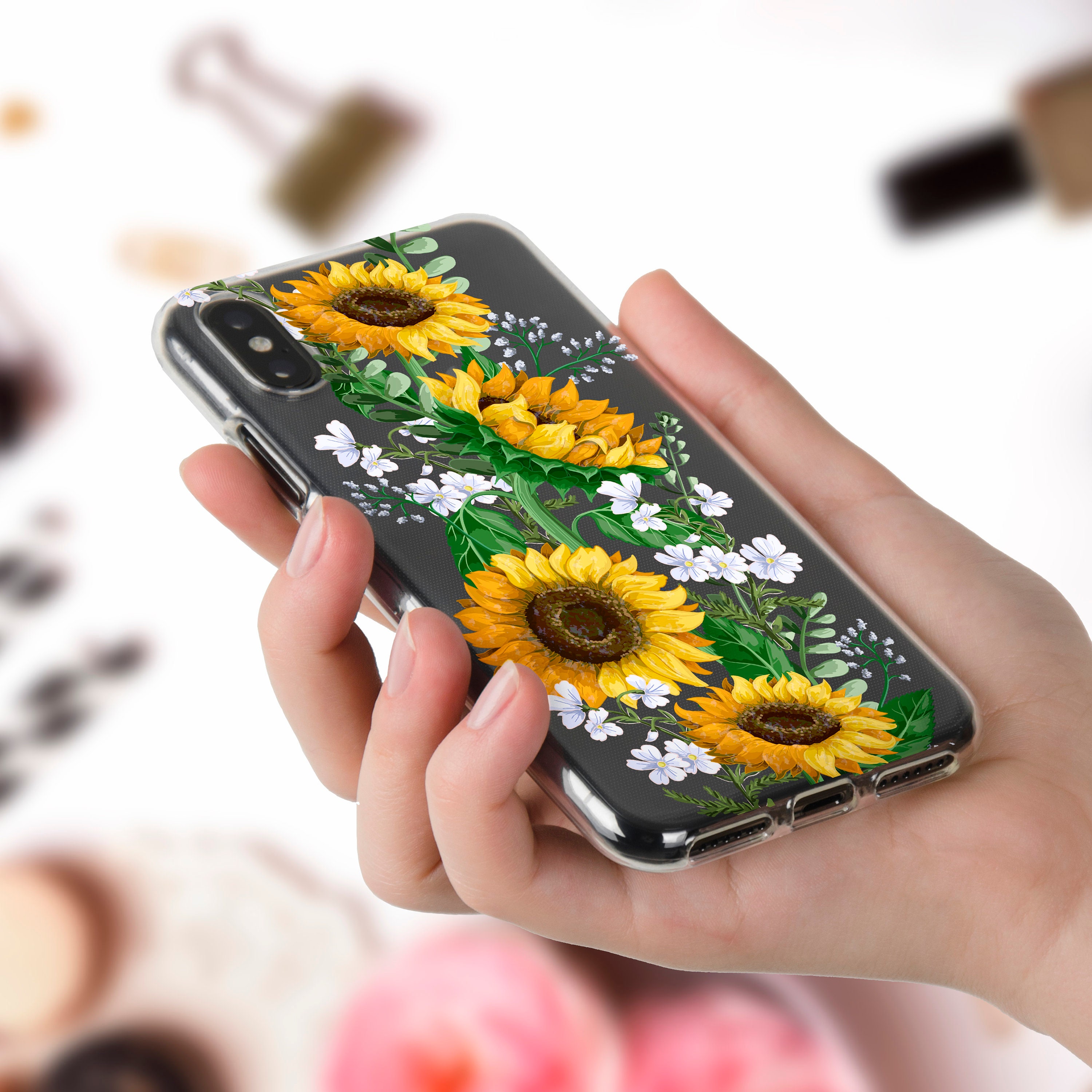 Sunflower Iphone Case for Iphone 11 Pro Max XR X XS Cute | Etsy