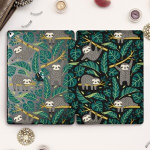 Sloth iPad Case Cute iPad Pro 11 12.9 10.5 Kawaii iPad 9.7 10.2 Air 3 ...