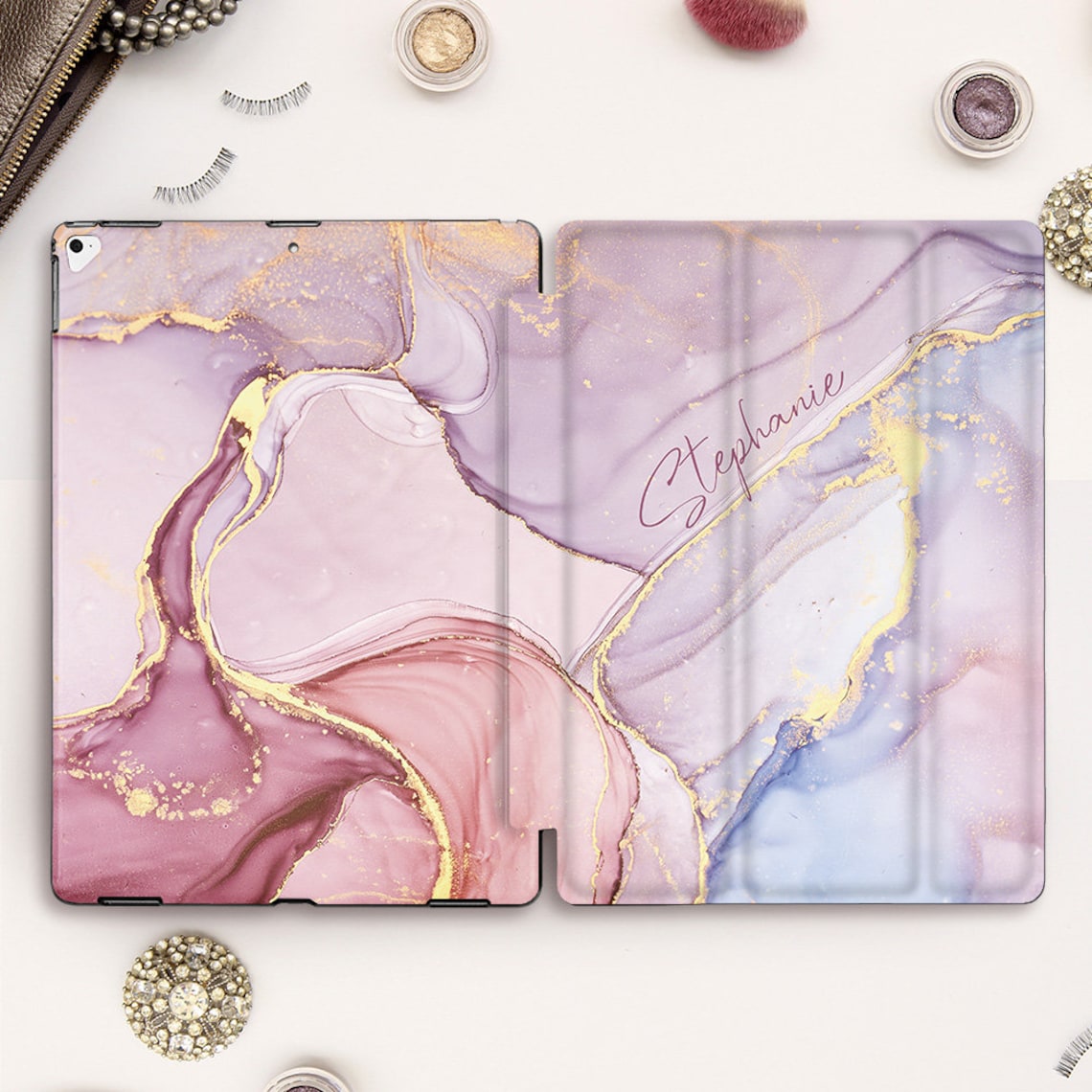 Name Ipad Case Marble Ipad Pro 11 12.9 10.5 Girl Ipad 9.7 10.2 | Etsy