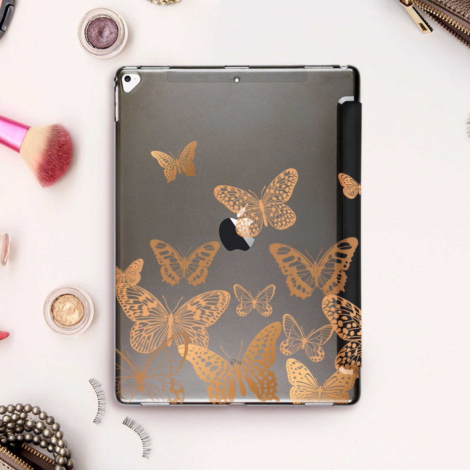 Butterfly iPad Case for iPad Pro 11 12.9 10.5 Cute iPad 10.2 7th 9.7 ...