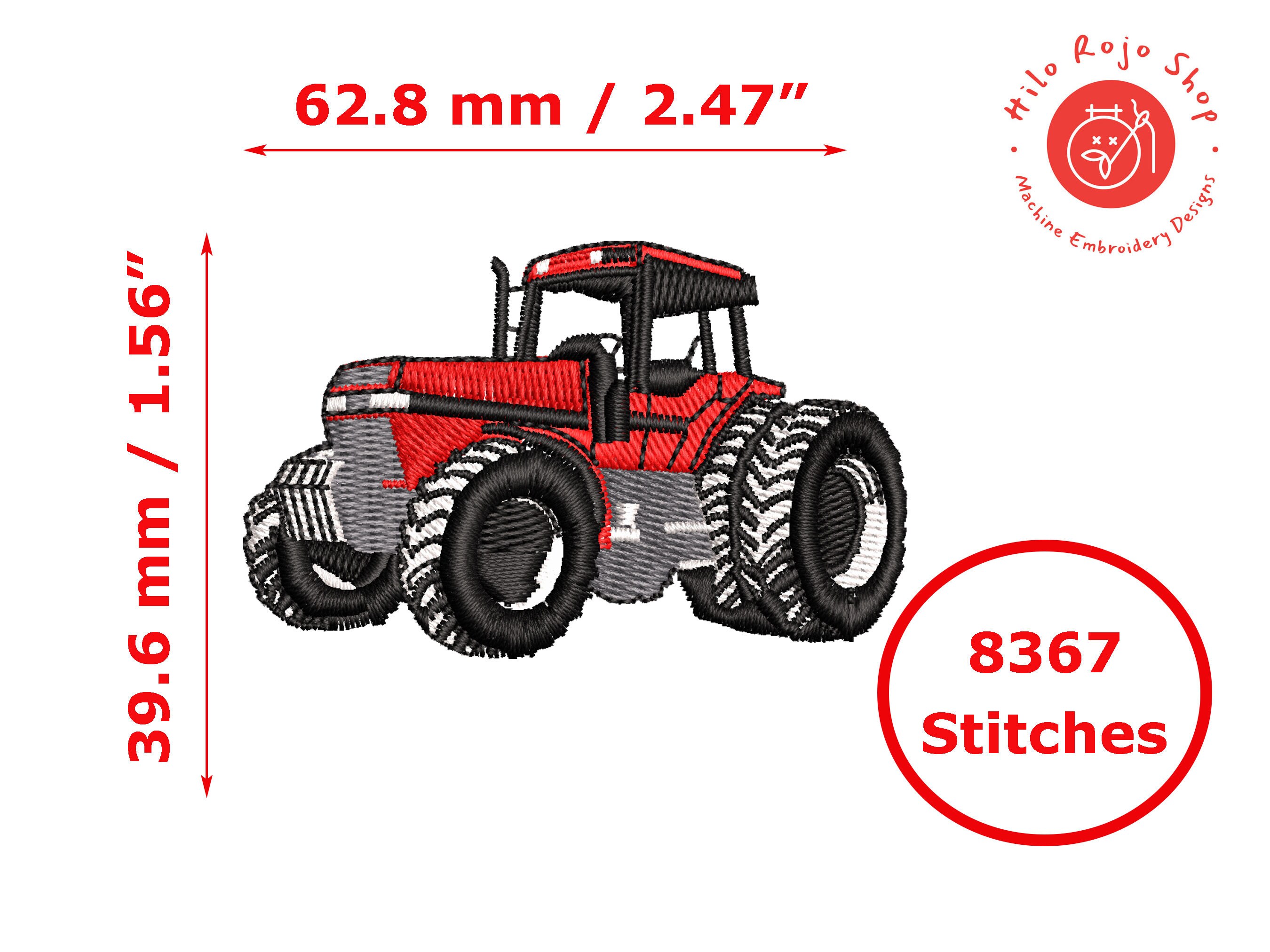 Farm Tractor Embroidery Design Tractor Embroidery Design Machine ...