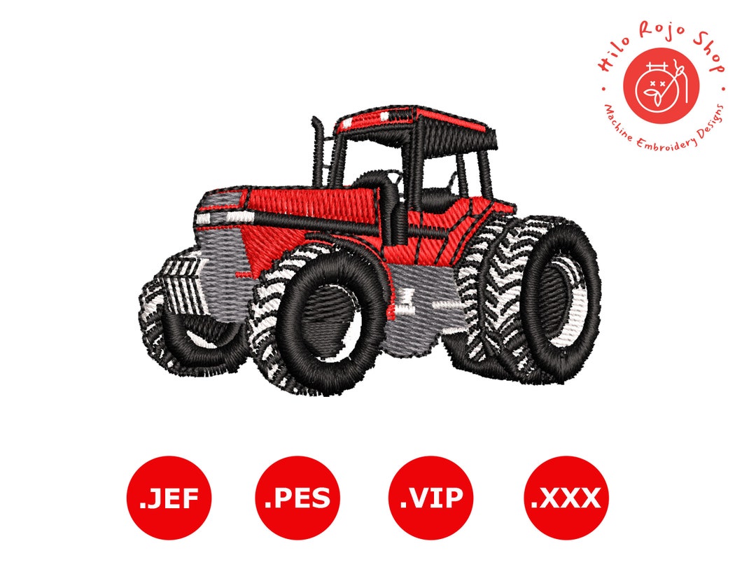 Farm Tractor Embroidery Design Tractor Embroidery Design Machine ...