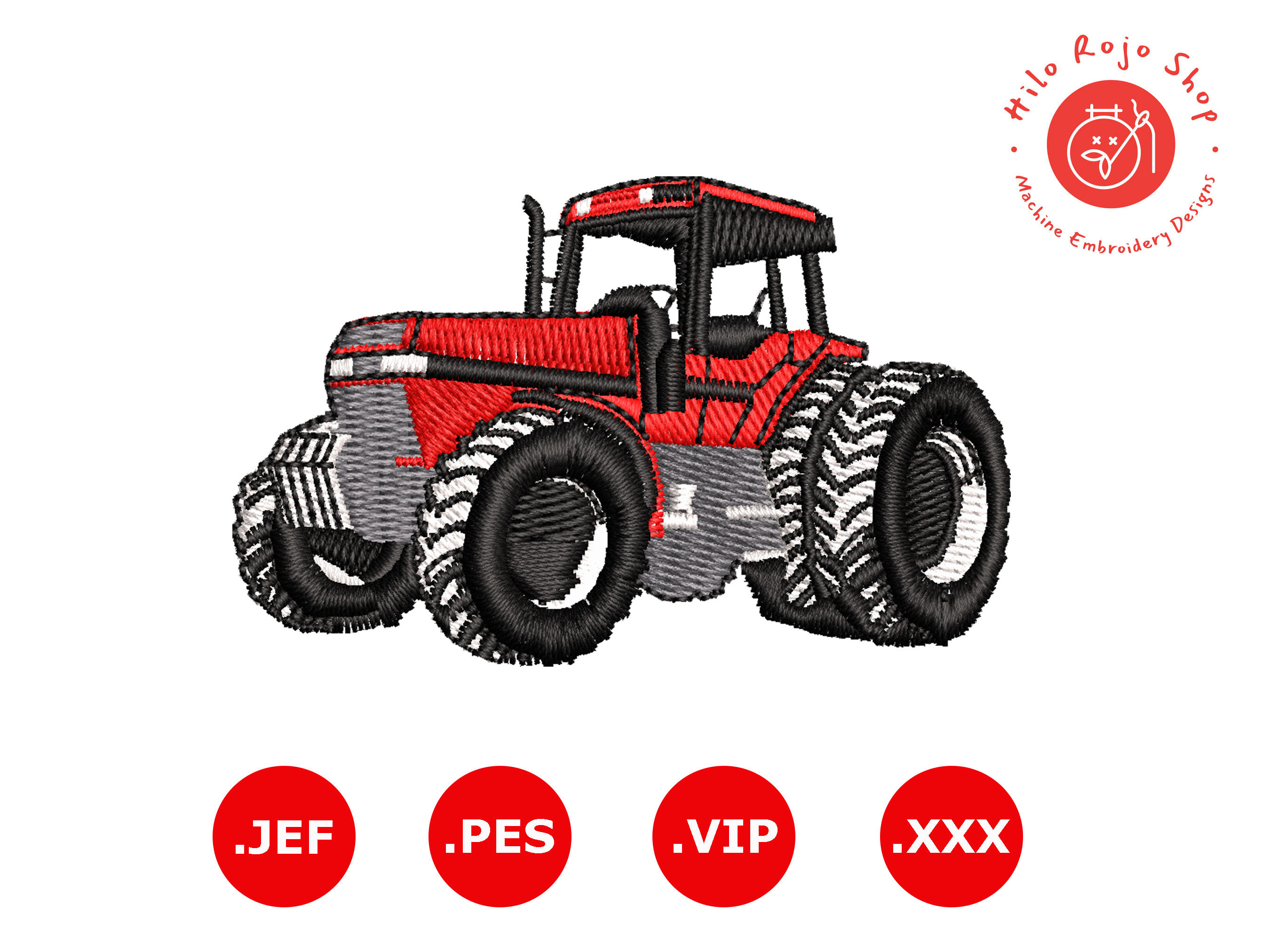 Farm Tractor Embroidery Design Tractor Embroidery Design Machine ...