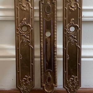 Antique Brass Door Kick Plates - Etsy