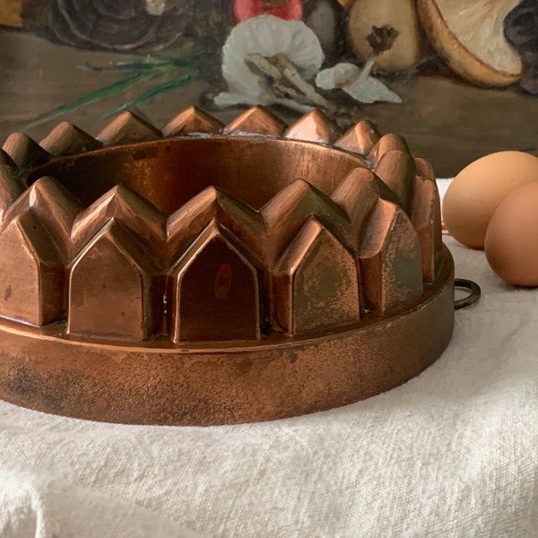 Vintage Copper Mold - Etsy