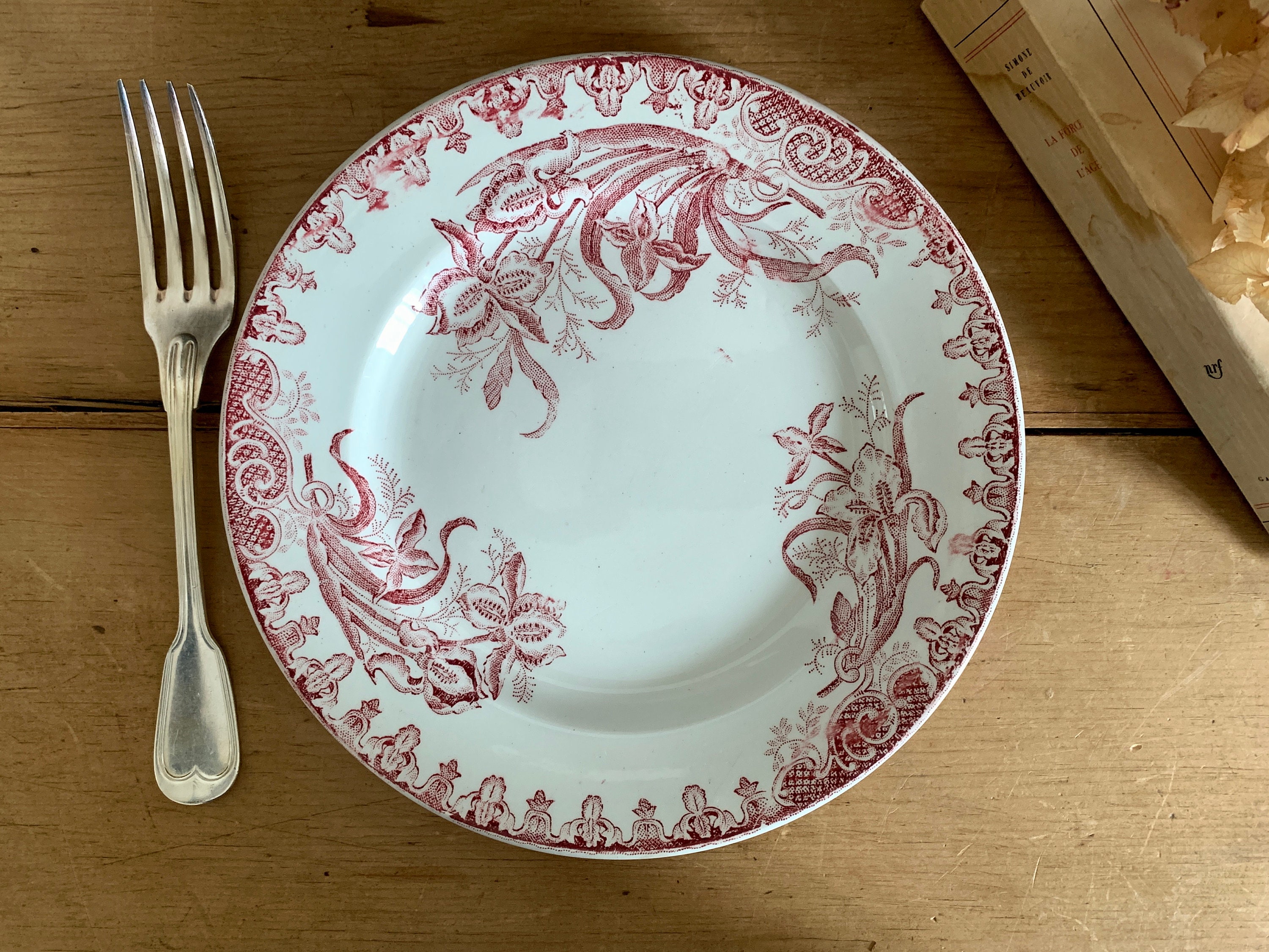 Art & Collectibles french wall plate Antique French soup plate Saint ...