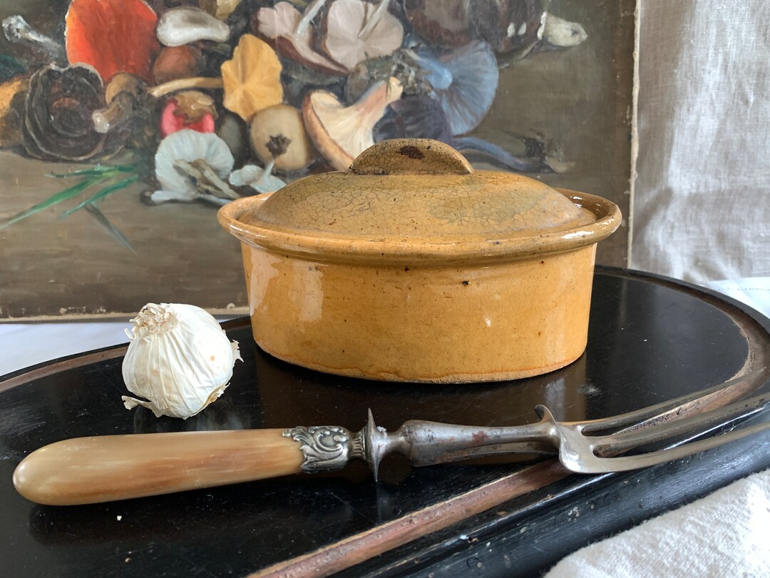 Antique French Terracotta Paté Tureen Vintage French Glazed Terrine - Etsy