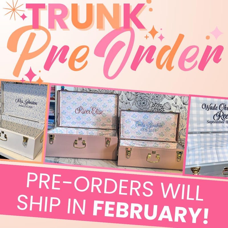 Petite Keep Trunk for Wedding - Etsy