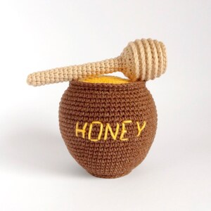 Honey Pot Crochet Pattern Crochet Honey Pot With Honey Dipper - Etsy