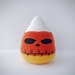 Skull Candy Corn Crochet Pattern Halloween Decoration - Etsy