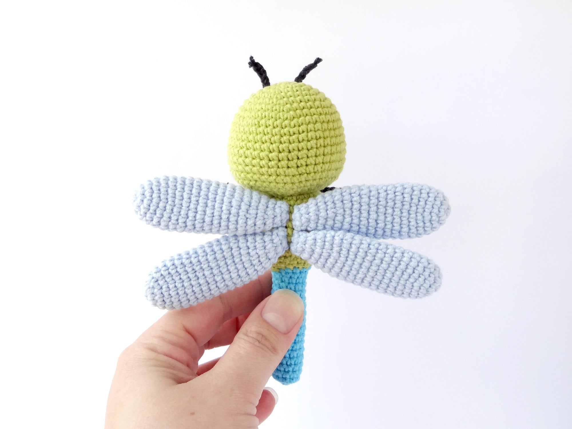 Dragonfly Crochet Pattern Cute Dragonfly Amigurumi Crochet Etsy